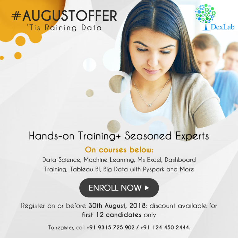 DexLab Analytics’ AUGUST OFFER: Everything You Need to Know Of