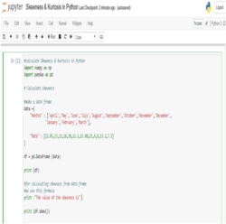 Statistical Application of R & Python: Know Skewness & Kurtosis and ...