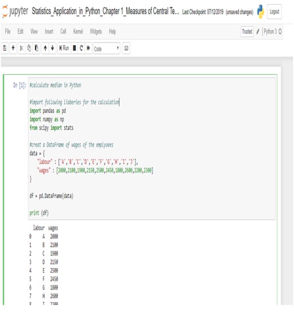 Application Of Median Using R And Python Calculating Median On The Go