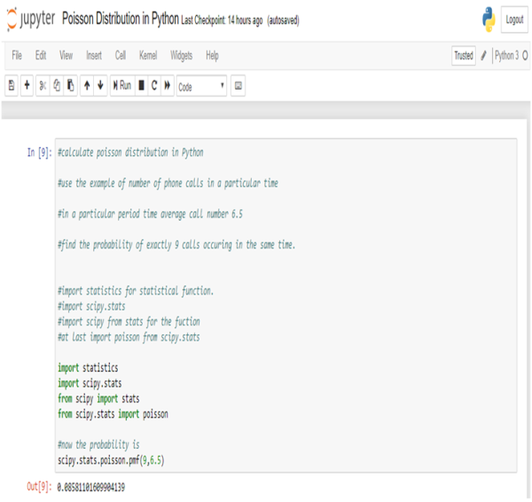 Statistical Application in R & Python: Poisson Distribution